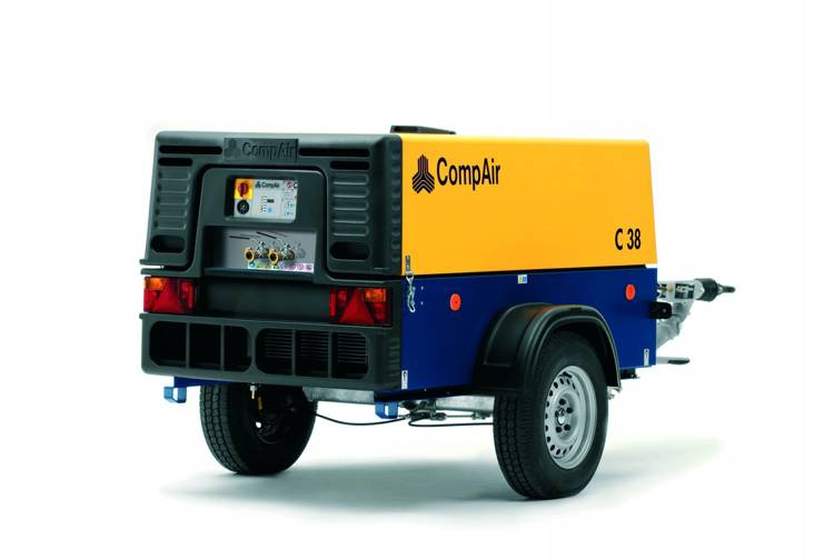 Compressor CompAir C38 and ECONOMIC blasting package 100L | BALSTERS ...